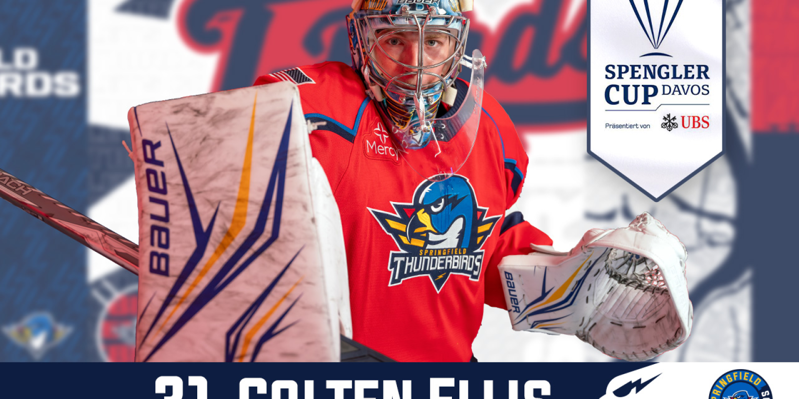 Springfield Thunderbirds | Colten Ellis to Represent Team Canada at…