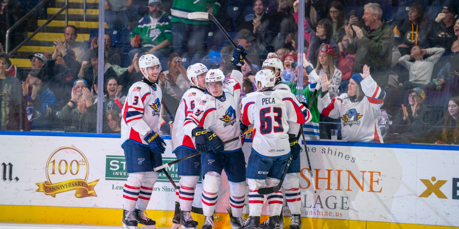 Springfield Thunderbirds | Top Line Helps T-Birds Earn Point vs.…