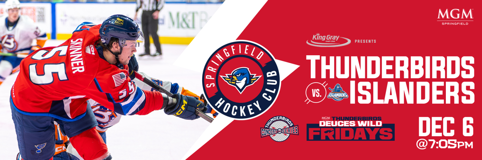 Springfield Thunderbirds | Home Schedule