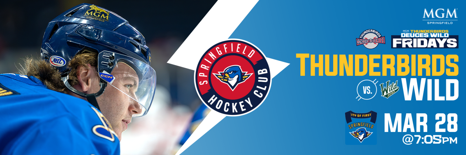Springfield Thunderbirds | Home Schedule