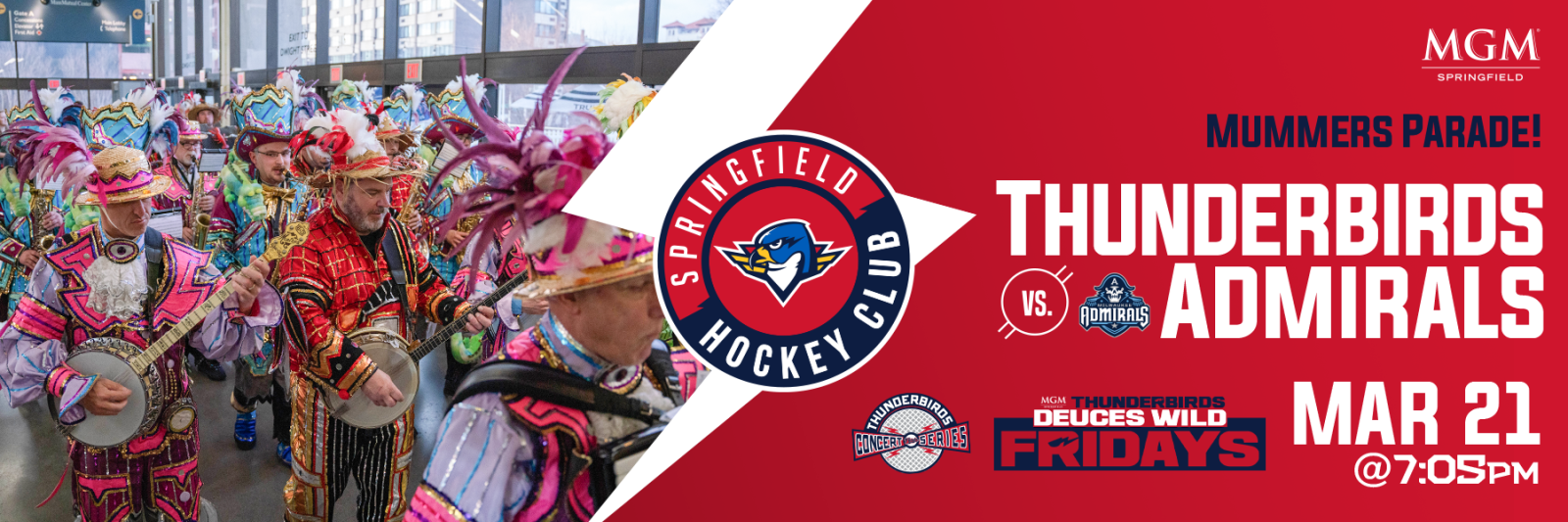 Springfield Thunderbirds | Home Schedule